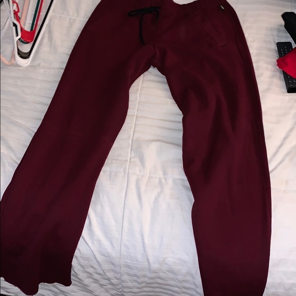 Victoria's Secret | Other | Sweats Color Is Burgundy Wore One Time ...